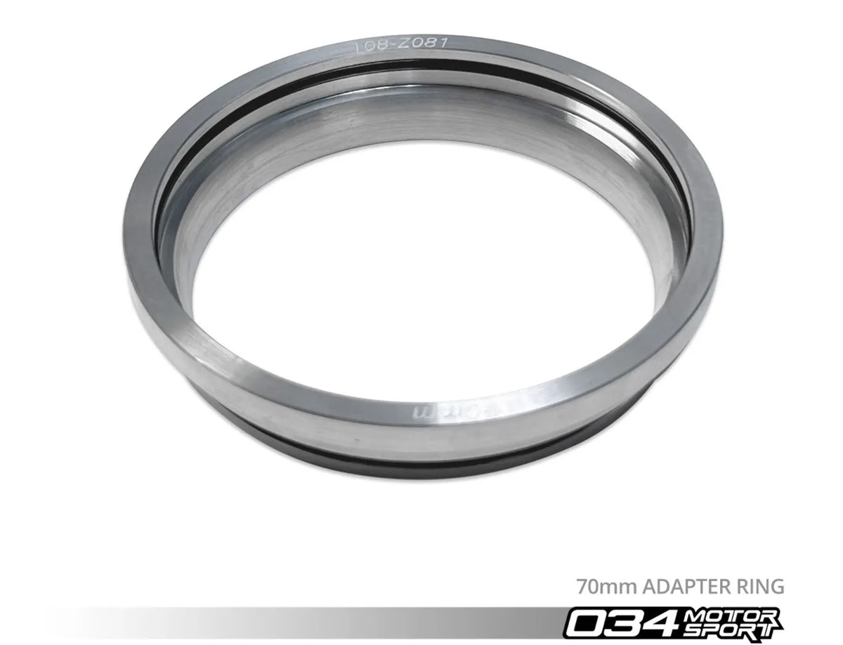 034-108-Z081 - 034 Motorsport 4” DAZA Turbo Inlet Pipe Adapter Ring 70 ...
