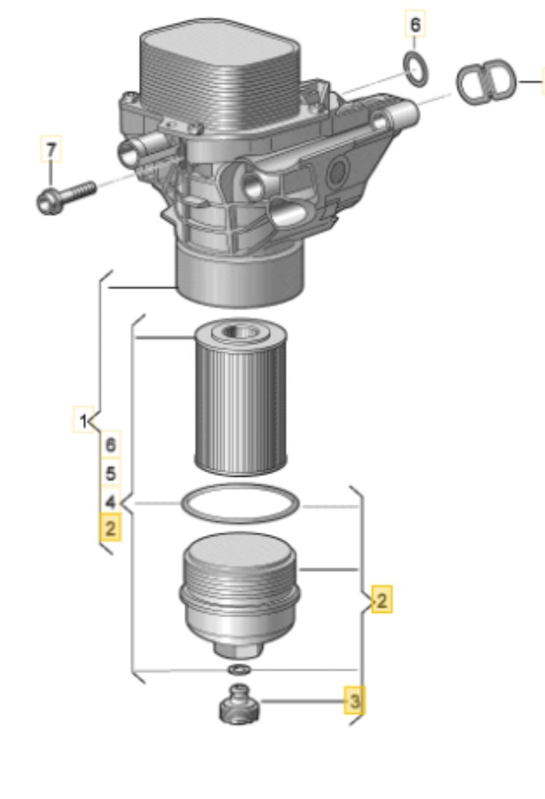 03N115433A - End Cap - Genuine Volkswagen – VAGPARTS Australia