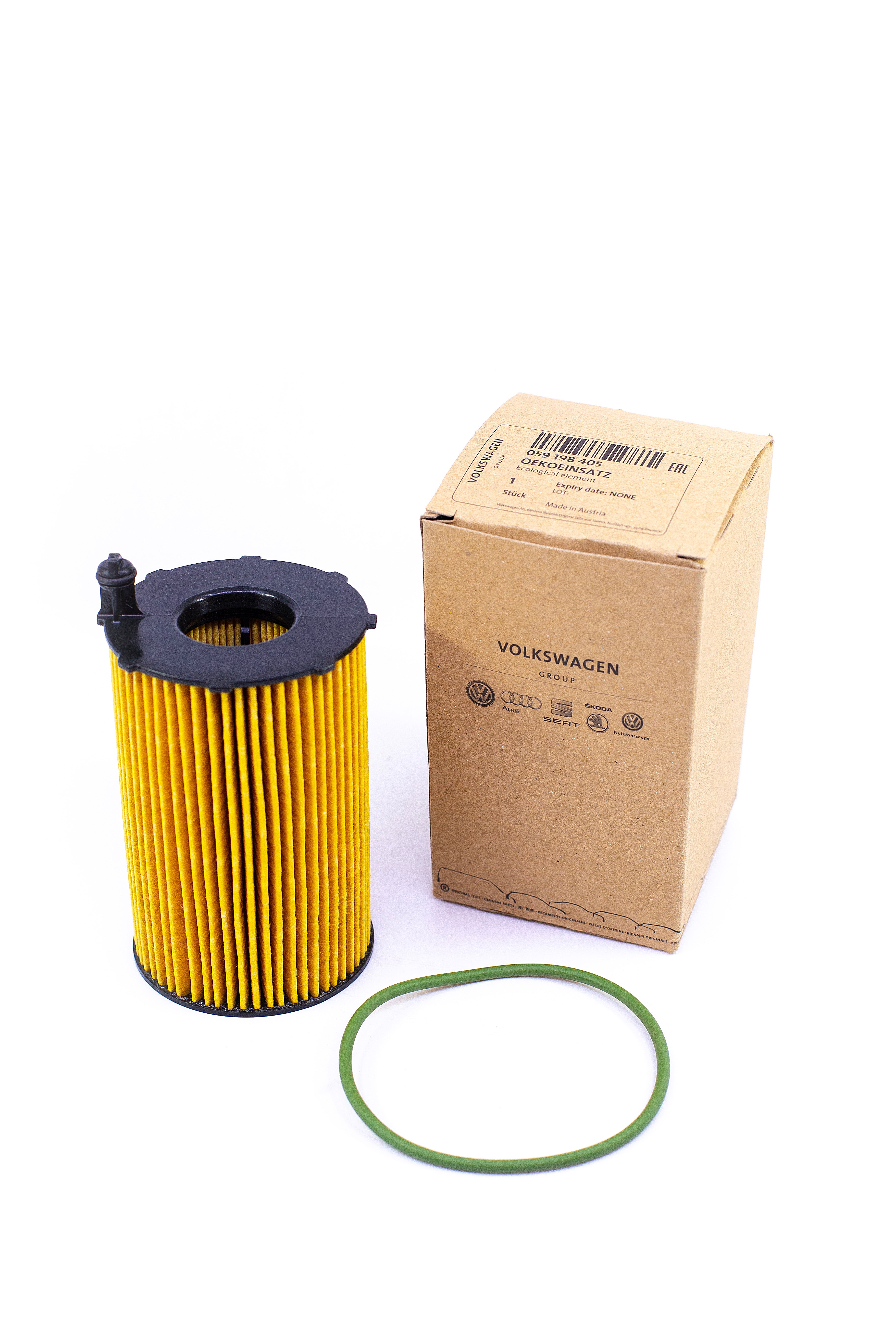 059198405 - Oil Filter, To Suit Audi Q7 4L - Genuine Audi/Volkswagen ...