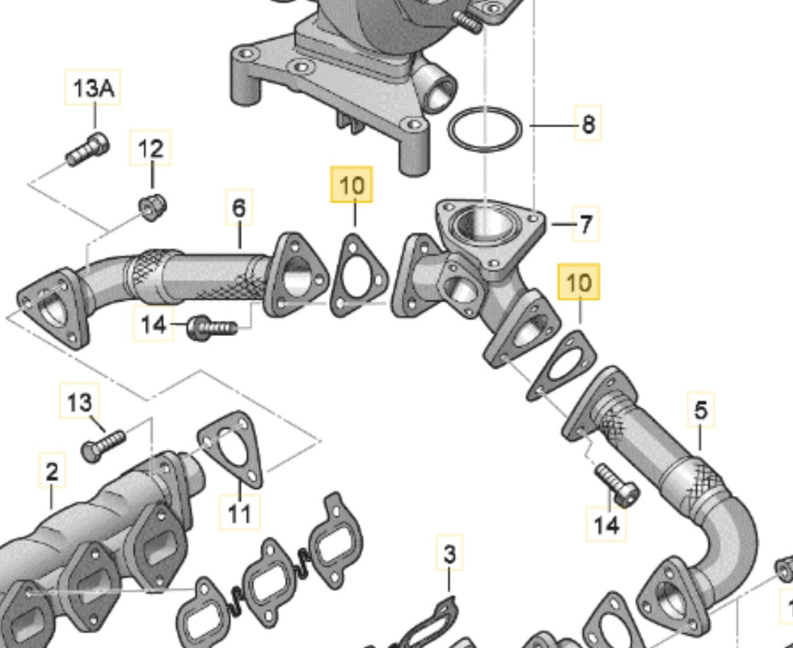 059253115 - Seal - Genuine Volkswagen– VAGPARTS Australia