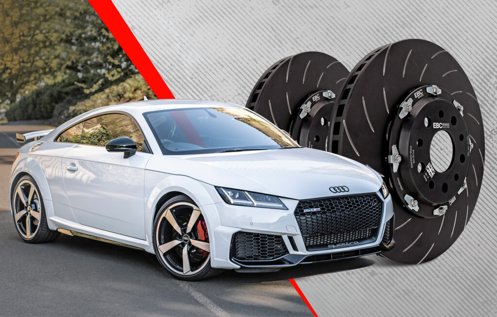 SG2F037 -EBC Racing 2-Piece Floating Brake Disc Rotors - Audi TTRS MK3 ...