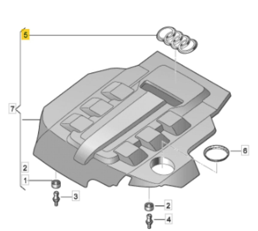 4H0103940 - Maker's Plate - Genuine Audi – VAGPARTS Australia