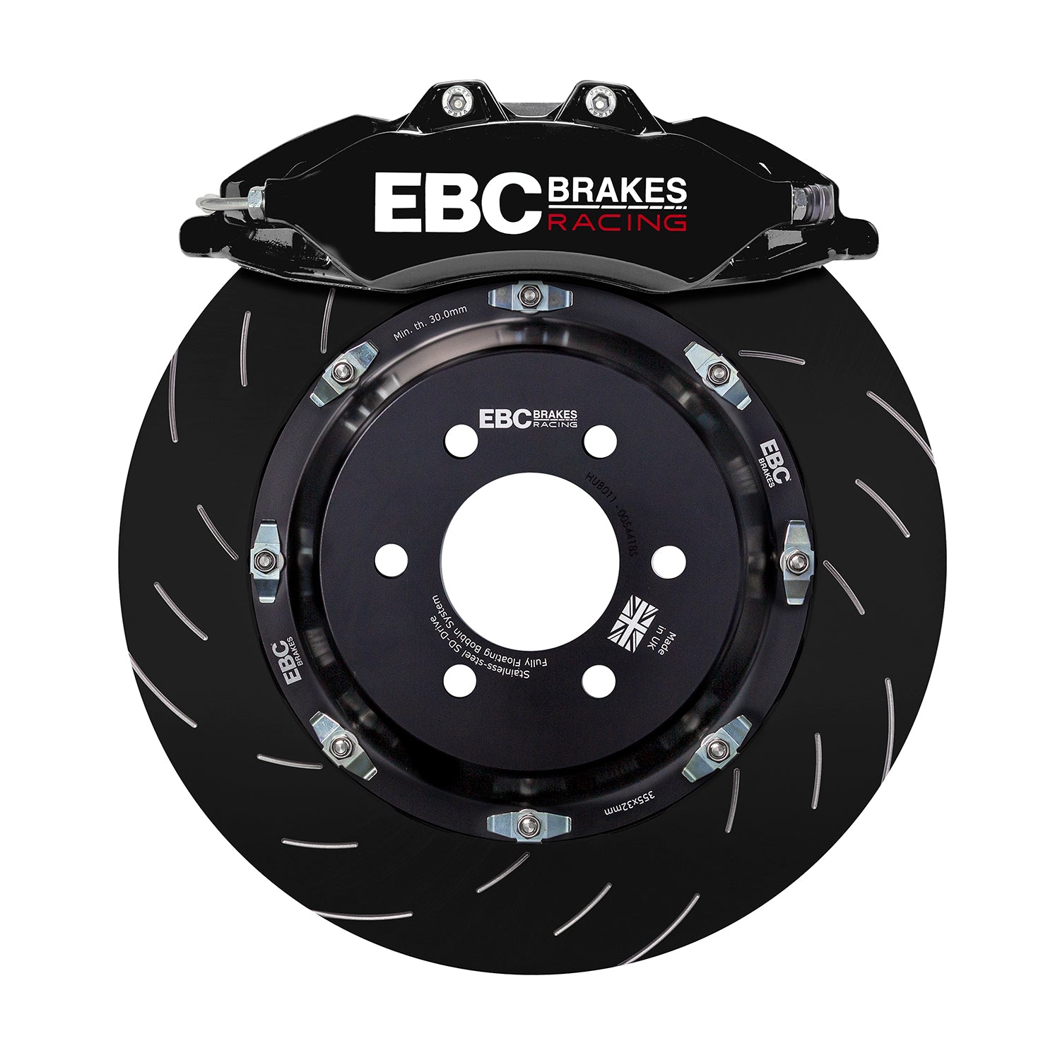 BBK033BLK-1 -EBC Big Brake Kit - Volkswagen Golf MK7 GTI/R & MK8 GTI/R ...