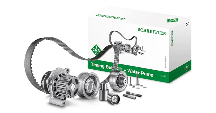 INA - Timing Belt Kit with Waterpump - Volkswagen GOLF PLUS V (5M1, 52 ...