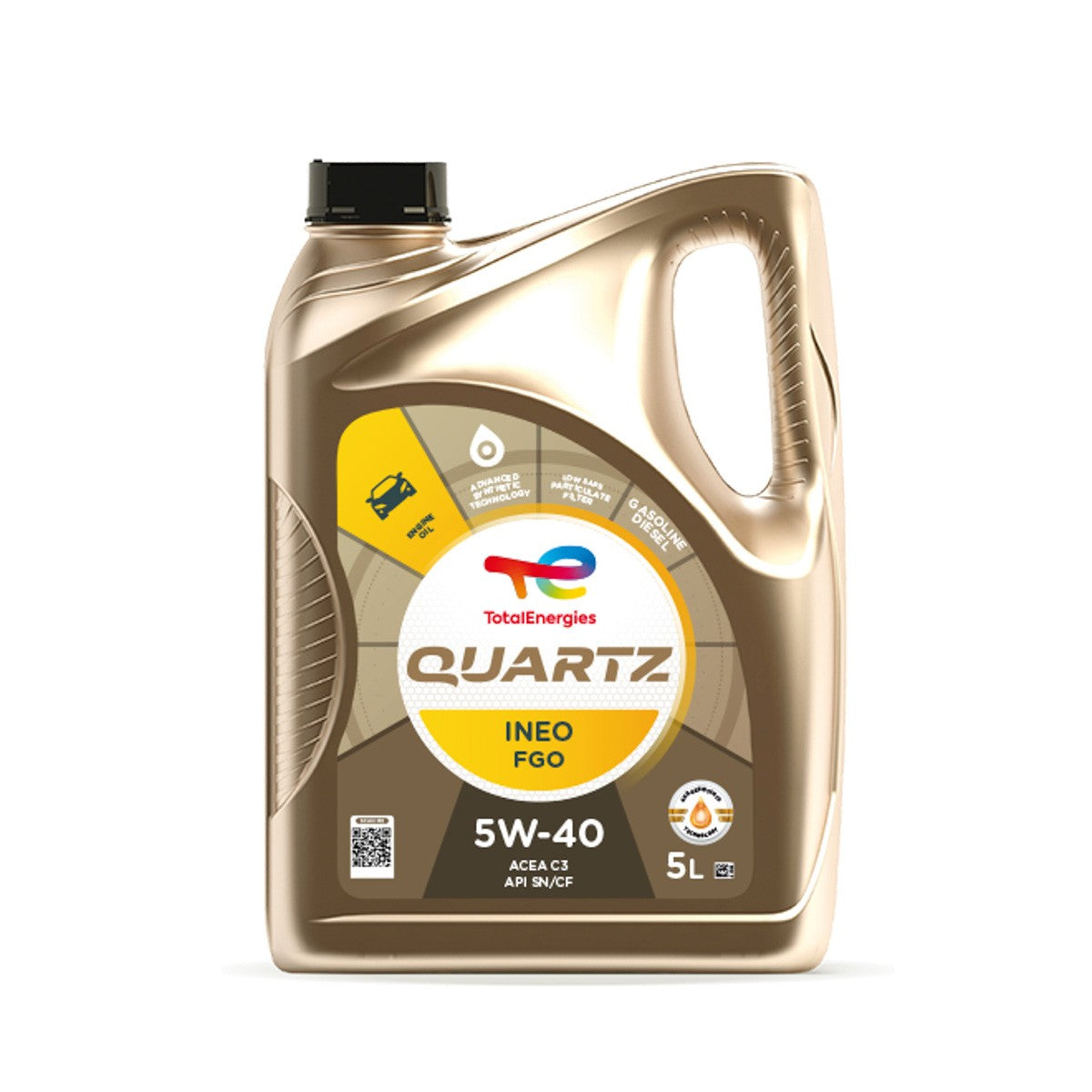 Total Energies - Engine Oil QUARTZ INEO FGO 5W-40 (5L) VW 511 ...