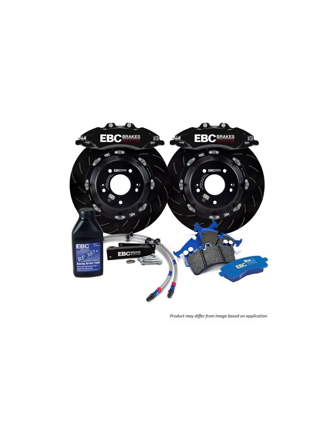 BBK033BLK-1 -EBC Big Brake Kit - Volkswagen Golf MK7 GTI/R & MK8 GTI/R ...