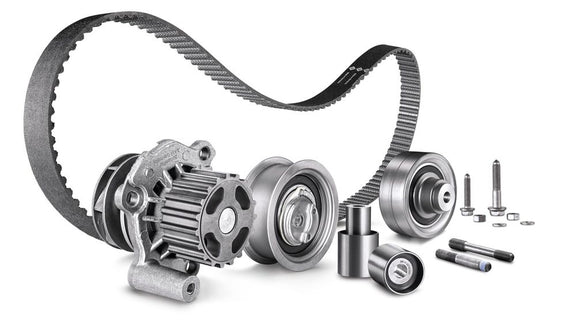 INA - Timing Belt Kit with Waterpump - Volkswagen TRANSPORTER T5 Bus ...