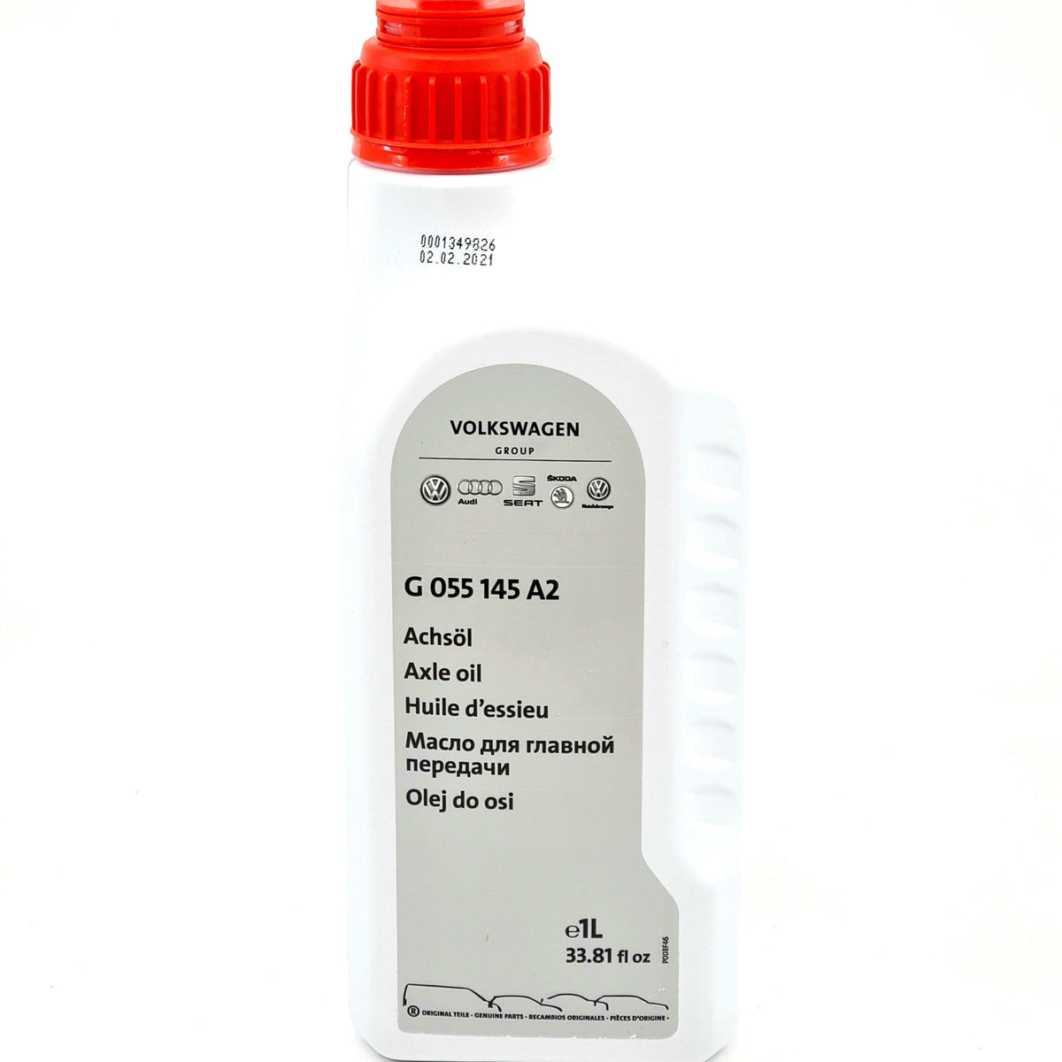 G055145A2 - Transfer Box Axle Oil - Audi 8 Speed - Audi B6/B7/B8/C6/C7 ...