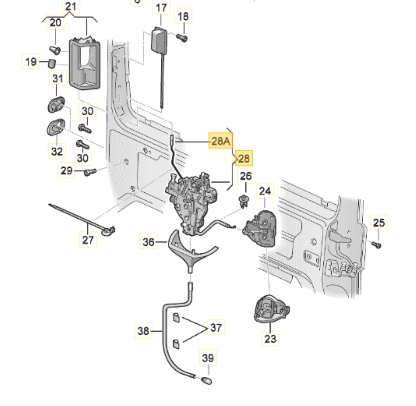 2K5843653C - Remote Operated Lock with Central Locking and Safe Functi ...