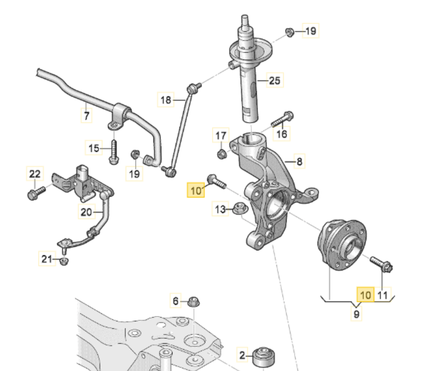 Ball Screw - Genuine Audi/Volkswagen - WHT000237 – VAGPARTS Australia