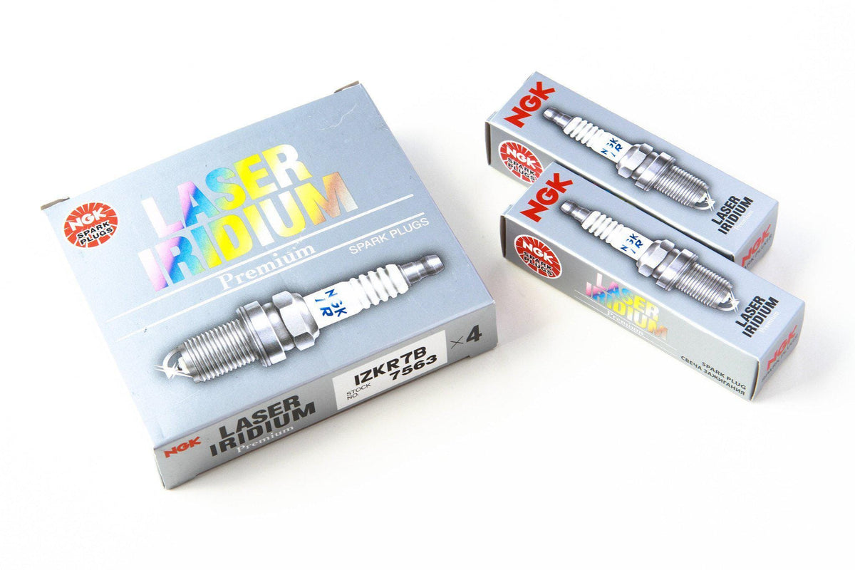 NGK IZKR7B - Laser Iridium Spark Plugs (x6) - Volkswagen 3.2 VR6 R32 ...